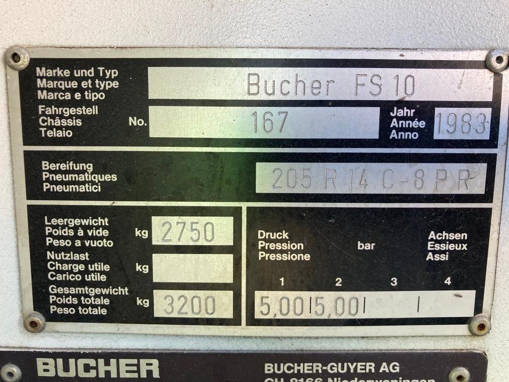 (Non specificato) BUCHER FS10 - (Non specificato) - Cod. TRA-470 ...